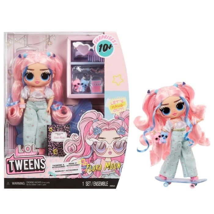 L.O.L. Surprise Tweens - Poupée mannequin articulée 24 cm - Flora Moon ...