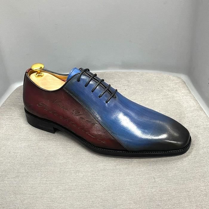 Chaussures en cuir de marque de luxe pour hommes, à la mode, formelles ...