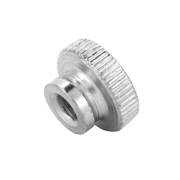 Mxzzand Écrou de poignée M3 M4 M5 M6 M8 M10 en acier au carbone nickelé ...