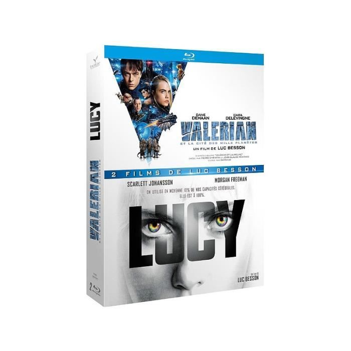 Coffret Luc Besson 2 Films : Valérian Et La Cité Des Mille Planètes ...
