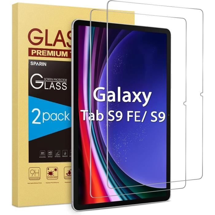 2 Pièces Verre Trempé pour Samsung Galaxy Tab S9 FE-Tab S9 - Tab S8 ...