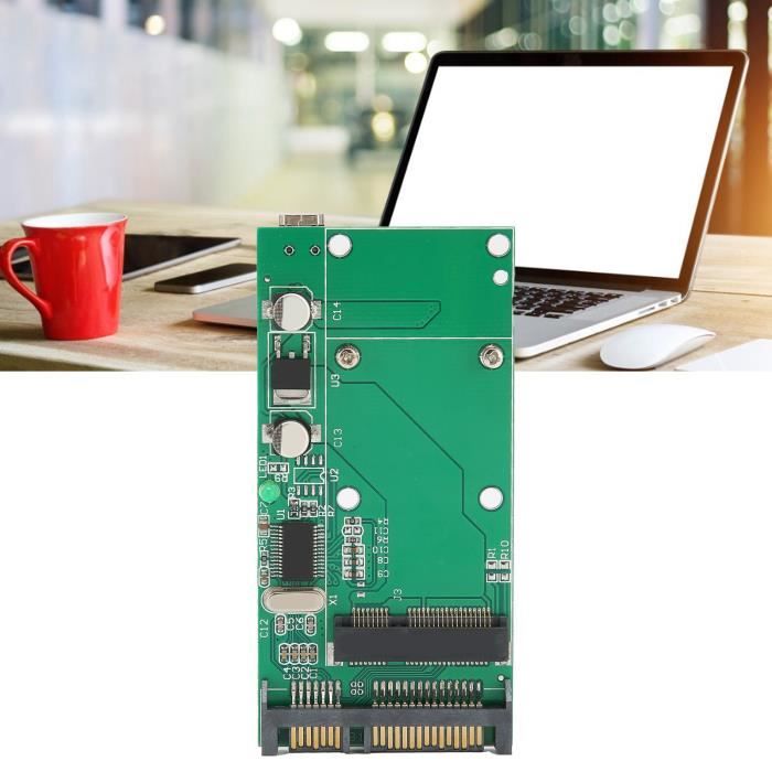 Adaptateur SSD vers SATA - VBESTLIFE - UX31 UX21 - Plug and Play - Indicateur lumineux - 7pin ...