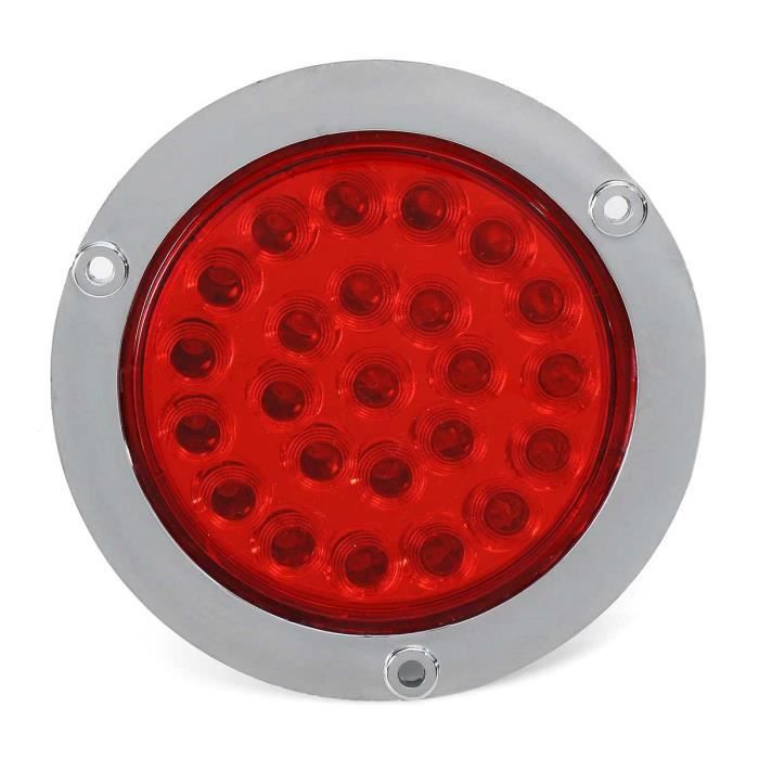 CLIGNOTANTS,Rouge-1 PCS--Feu latéral de remorque avec réflecteur, feu ...