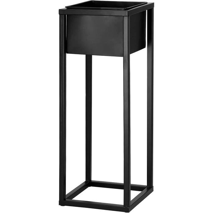 Jardinière En Métal Montée Sur Colonne Style Loft Cache-Pot Pour Fleurs ...