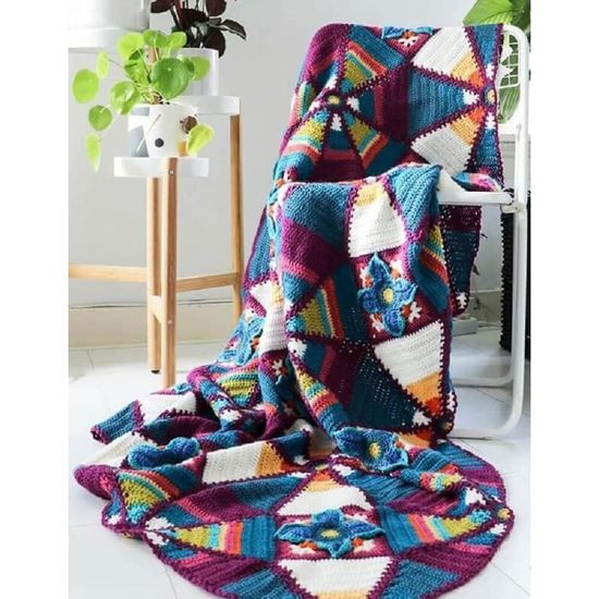 Scheepjes Kit de crochet Janie Crow Rojal Garden - Cdiscount Beaux-Arts ...