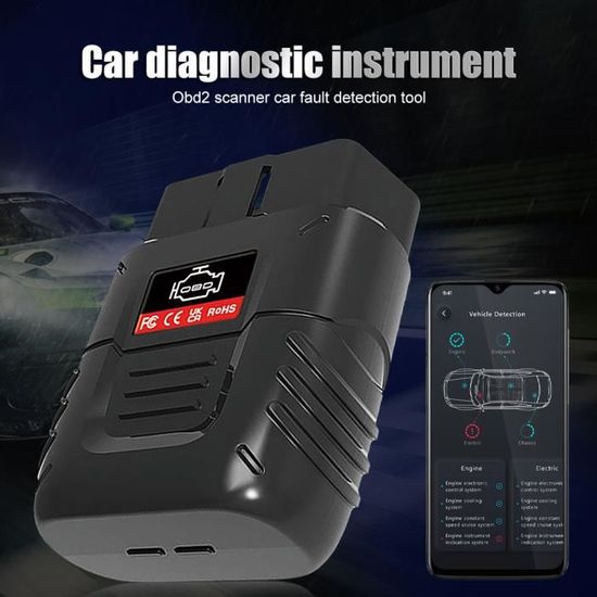 Scanner de diagnostic - QINGQUE - ELM327 Mini OBD2 - Bluetooth ...