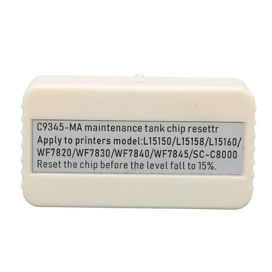 MAD Reset Chip Imprimante avec Bote d'Encre et Bac de Maintenance ...