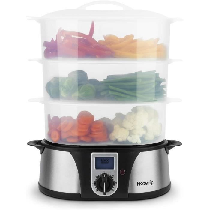 Cuiseur à vapeur électrique vap10, multifonctionel, 9l, programmable ...