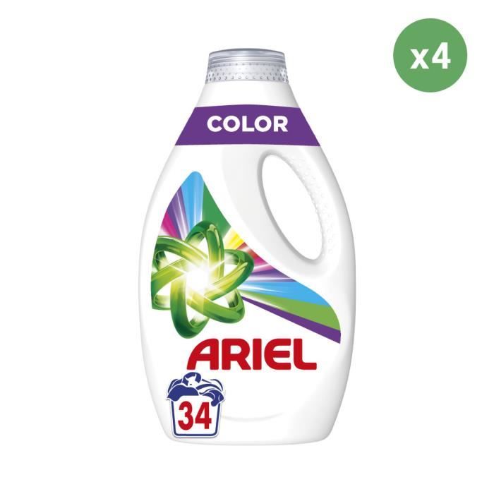 4x34 Lavages Color, Lessive Liquide Ariel - Cdiscount Electroménager