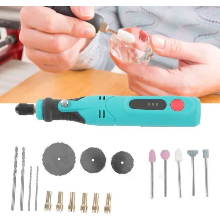 Meuleuse Rotative Électrique Outil Rotatif Sans Fil Mini Outil Rotatif ...