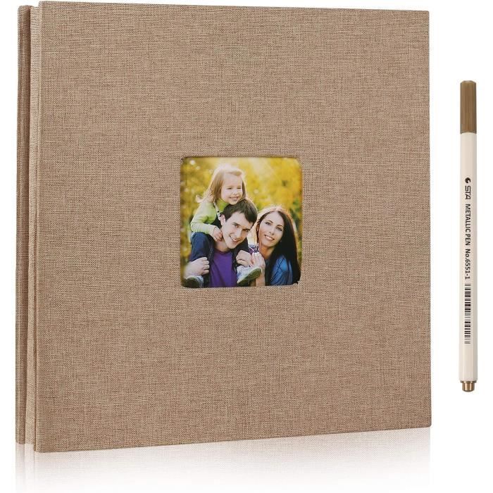 Grand album photo autocollant étanche sans colle,Album familial ...