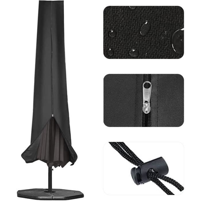 Housse De Parasol Pour Parasol De Terrasse 153 X 30 X 30 Cm Imperméable