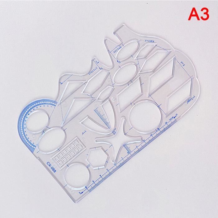 Regle - equerre,Règle de dessin Ellipse Springhall,modèle de dessin ...