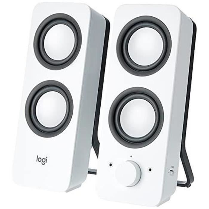 Logitech Z200 Enceintes PC 10 watts Blanc - Cdiscount Informatique