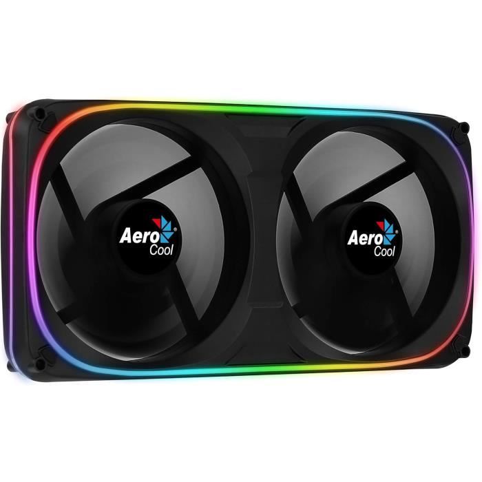 Astro, 2 Ventilateurs Pc 12 Cm, Rgb Dual[u344] - Cdiscount Bricolage