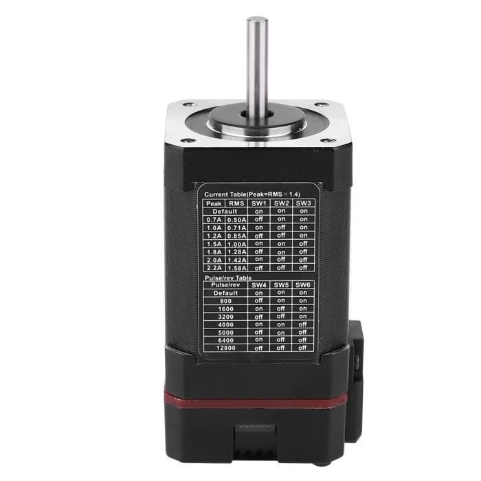 EJ.life Moteur DC stepper motor driver, 12 ~ 24VDC 0.5 ~ 2.2A Two-phase ...