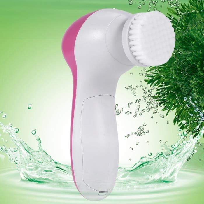 5 In 1 Beauty Face Care Massager Electric Facial Cleanser Body Cleaner Brush Massaging Tool Cdiscount Au quotidien