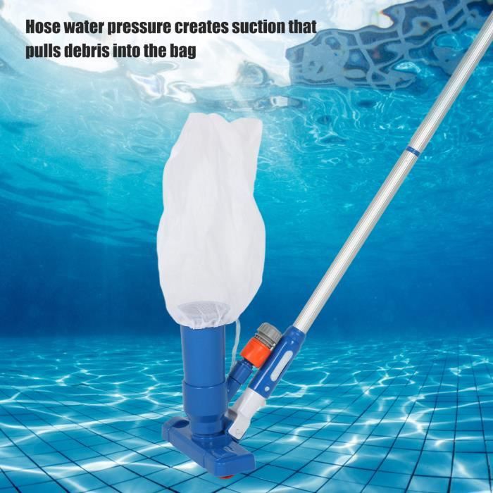 KEENSO nettoyeur sous-marin Jet d'aspirateur de piscine portable avec ...