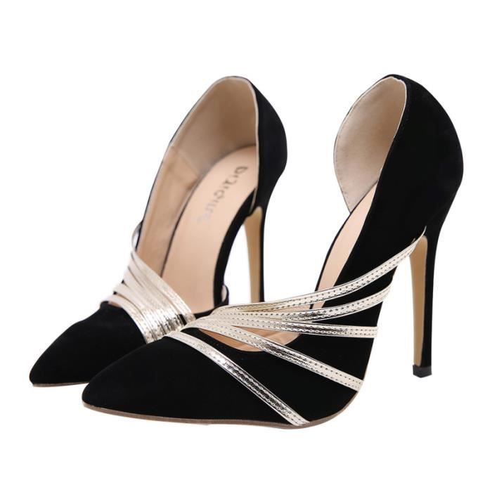 1 paire de Talons Hauts Pointus Femelle Chaussures De Mode Élégantes de ...