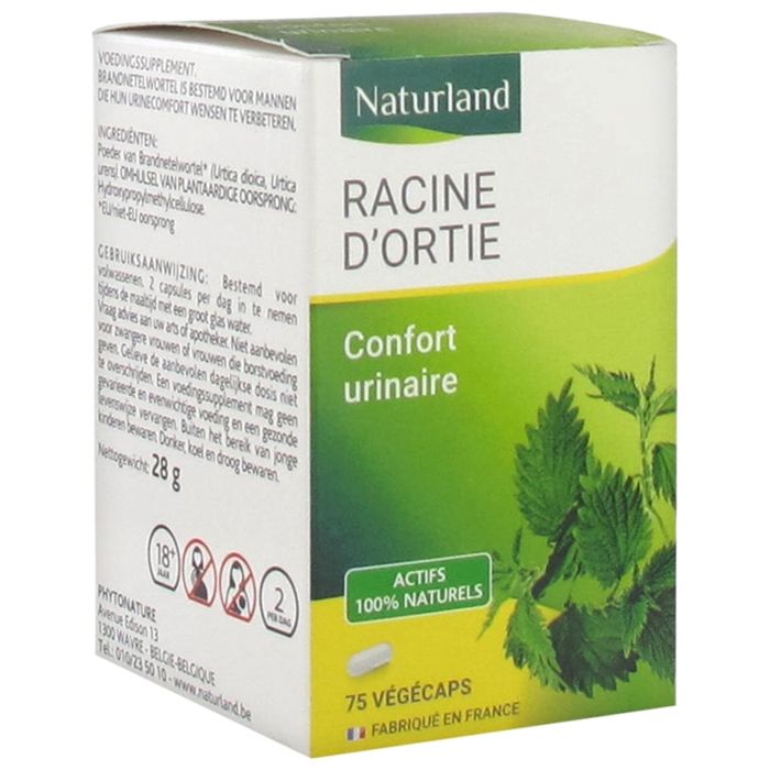 Naturland Racine d'Ortie 75 Végécaps - Cdiscount Santé - Mieux vivre