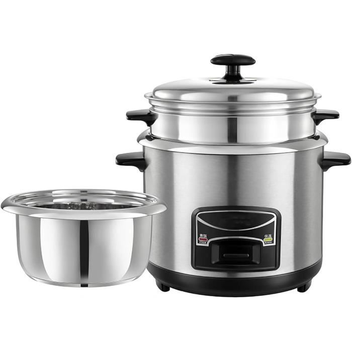 Cuiseurs À Riz, (2-6L) Cuiseur À Riz Portable En Acier Inoxydable Avec ...