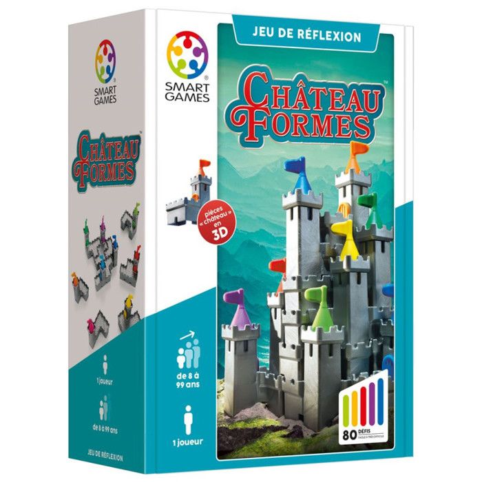 Casse tête Smartgames Château Formes - Cdiscount Jeux - Jouets