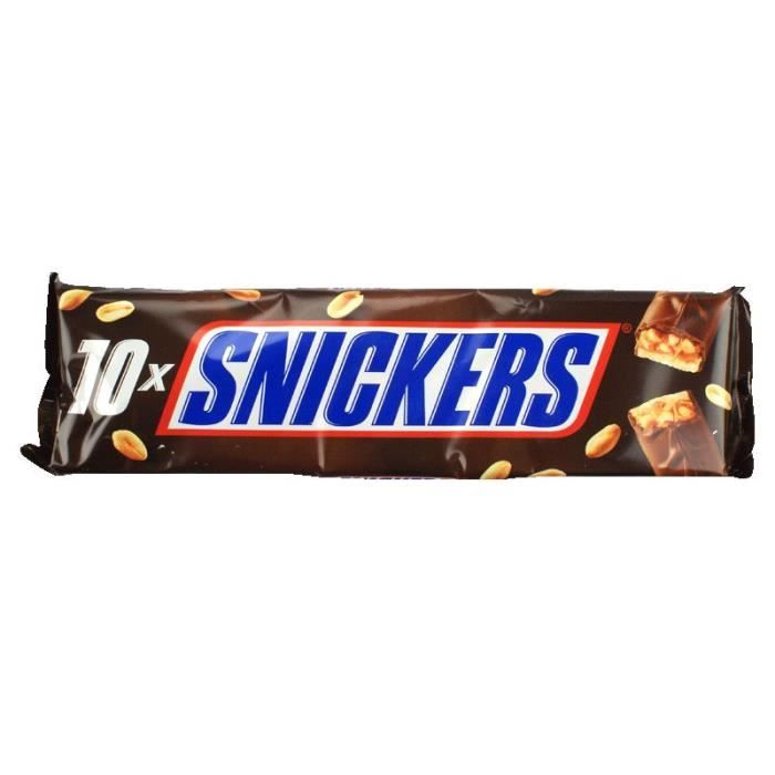 SNICKERS Chocolat lait confiserie, 60 x 50 gr - Cdiscount Au quotidien