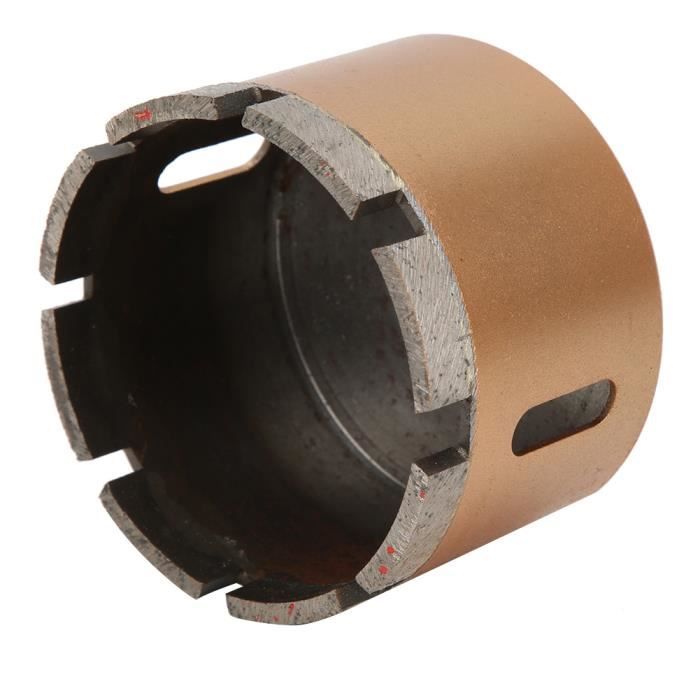 YOSOO Foret diamant (80mm)Diamant Core Drill Bit Hole Saw Set Hole Saw ...