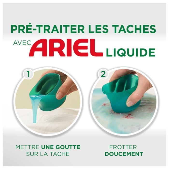 4x34 Lavages Color, Lessive Liquide Ariel - Cdiscount Electroménager