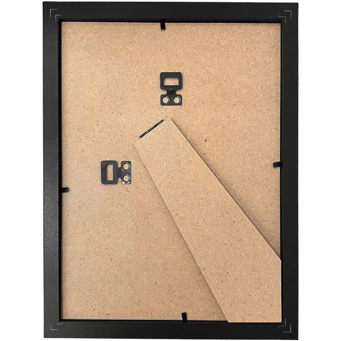 Cadre Photo A4 En Bois Avec Passe-Partout A5, Cadre Photo A4 Avec ...
