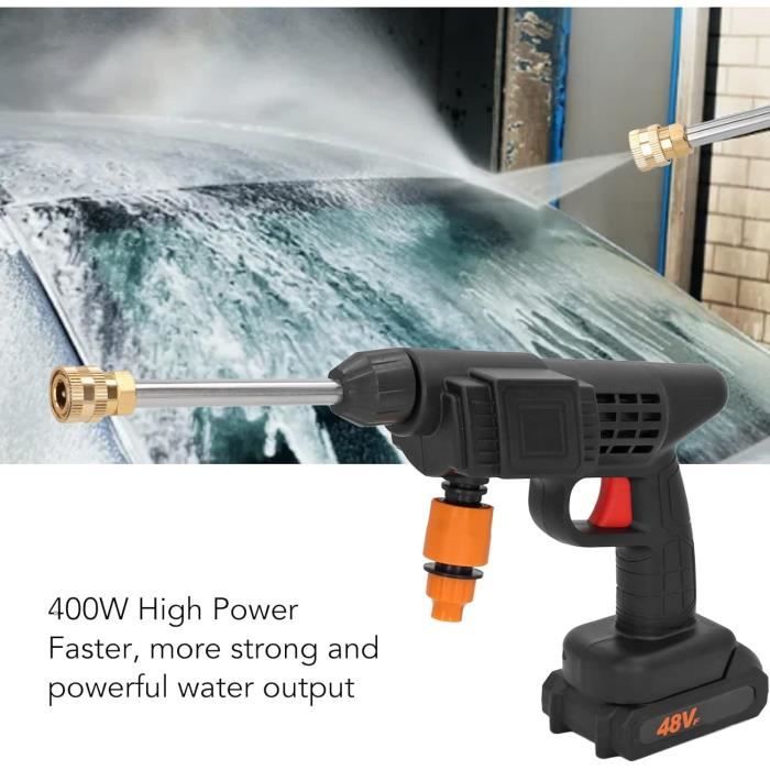Nettoyeur Haute Pression Sans Fil, 400W Pulvérisateur D'Eau Haute ...
