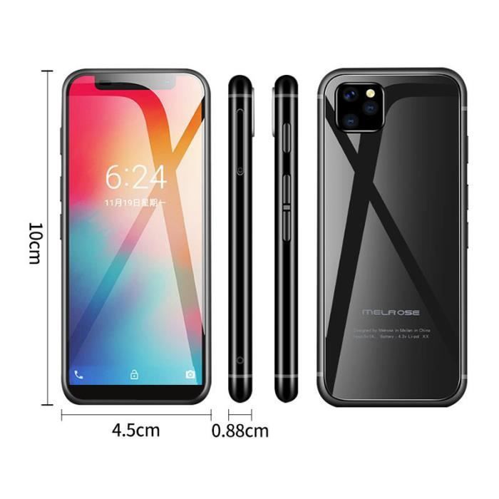 Melrose 2019 Petit Smartphone 3.4 Pouces Android 8.1 Face ID ROM 32GB ...