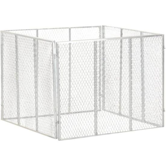 Composteur de Jardin Bac à Compost Conteneur d'Engrais Boîte à Déchets ...