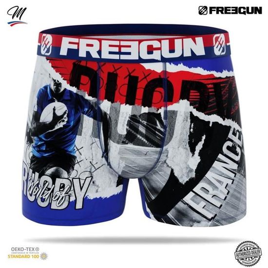 Boxer Homme Premium 'Coupe du Monde de Rugby' - FGPA50/1/BM/RWC/FRANCE ...