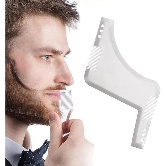 Peigne Pochoir Barbe Homme, Peigne Barbe, Peigne Barbe Outil De ...