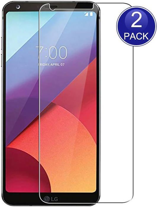 [2-Pack Protecteur d'écran pour LG G6, 0.26mm HD Protection, 9H Verre trempé Protector, Anti ...