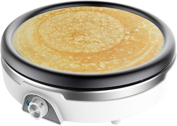 Crêpière Fun Crepestone XL Inox. Pour préparer des crêpes XL ...