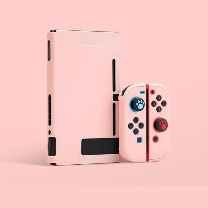 Étui rose Kawaii pour Nintendo Switch, Coque de protection rigide ...