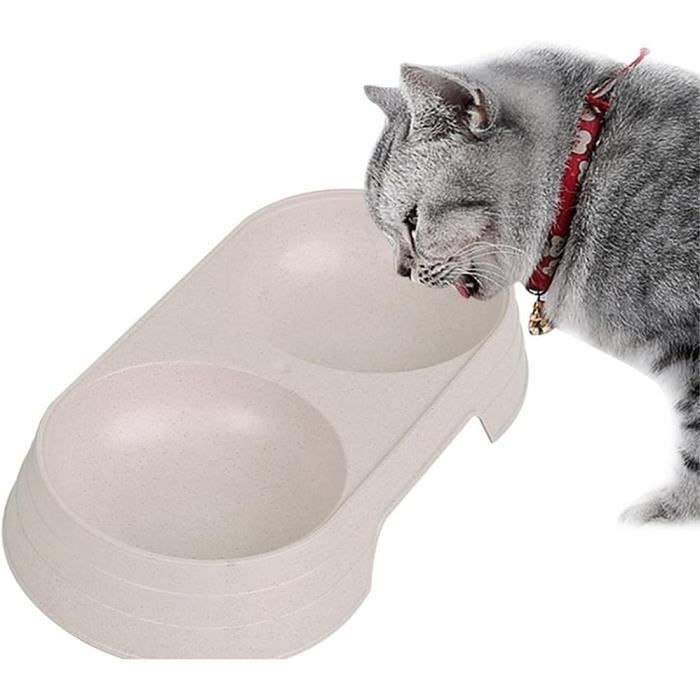 Écuelles Pour Petits Animaux Gamelle Pour Chats Et Chiens Double Bols ...