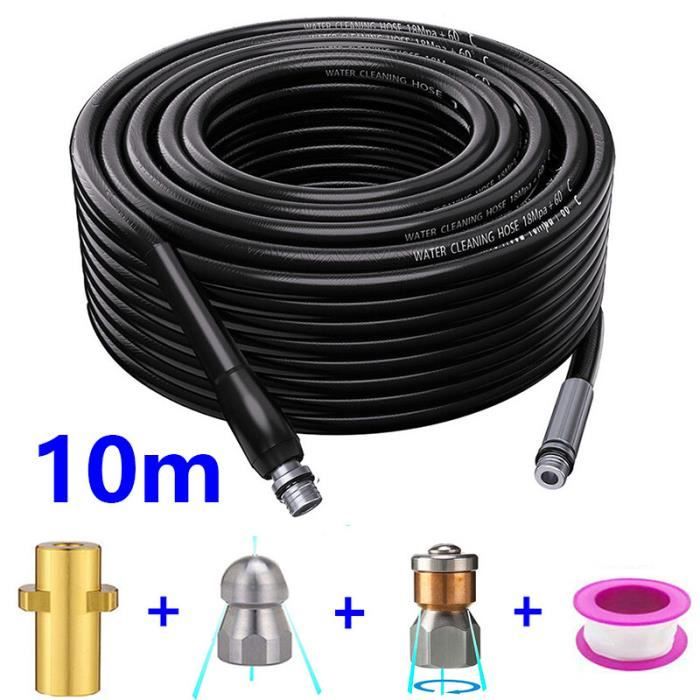 Roue Tuyau d'eau à haute pression avec buse de jet,pour karcher K7 K4 ...