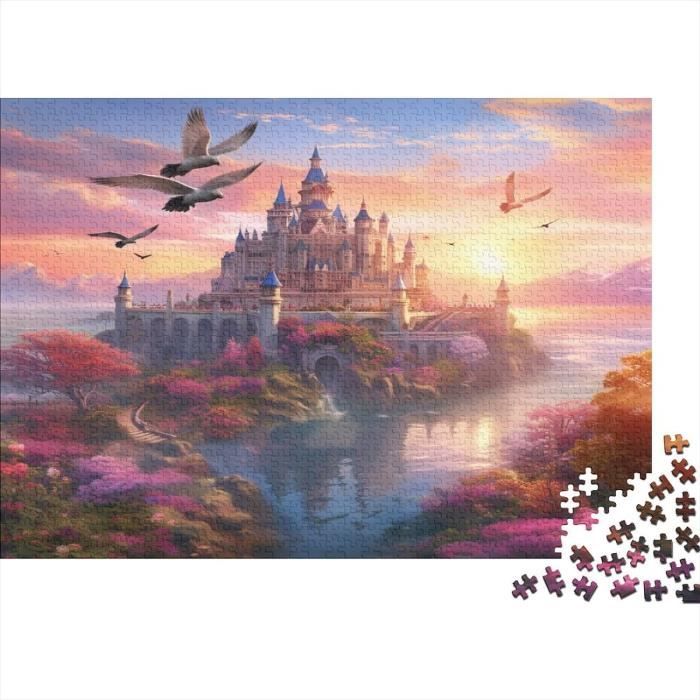 Citadelle Puzzle 1000 Pièces Château De Rêve Puzzle Pour Adultes Jeu D ...