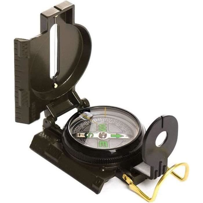 Boussole Portable, Boussole multifonctionnelle Tout en métal Boussole ...