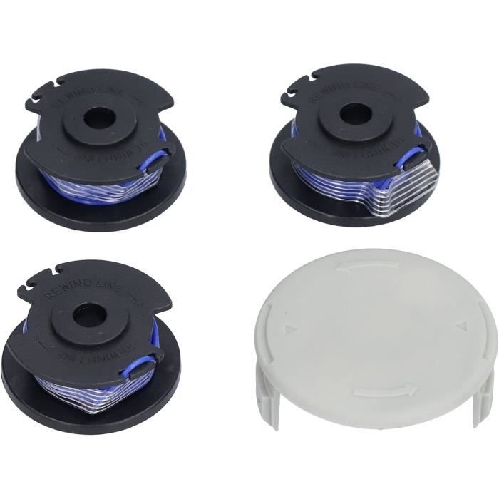 Ryobi One + Plus AC14RL3A 18V 24V 40V Bouchons de Bobine de Rechange 0.065in Ligne de Coupe pour ...