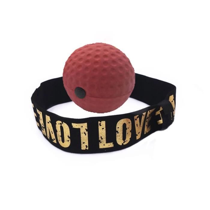 Rubber ball - Boxe réflexe, balle de frappe de vitesse, Sanda Boxer ...