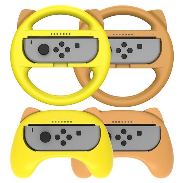 Manette jeux vidéo,poignée de jeu pour manette de jeu Joy-Con de ...