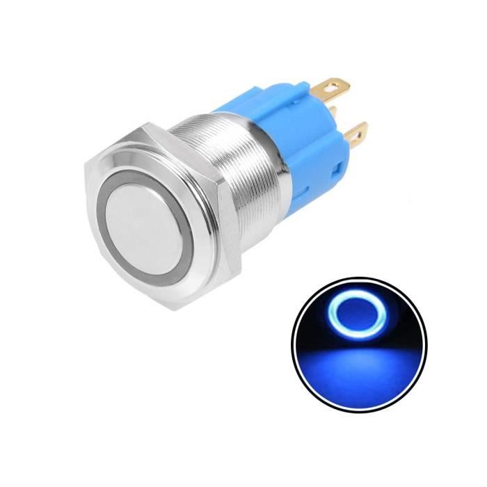 Bouton-poussoir Carte de Source en métal à Verrouillage Push Button ...