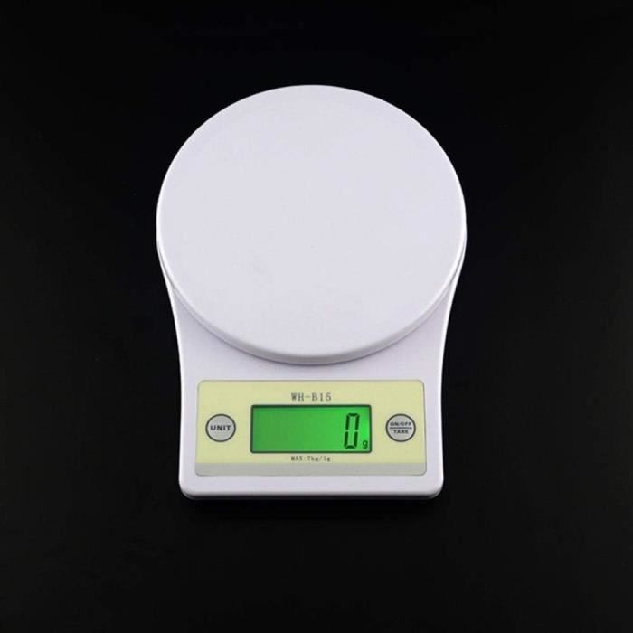 Balance Alimentaire De Cuisine 7Kg X 1G Led Balance Électronique ...