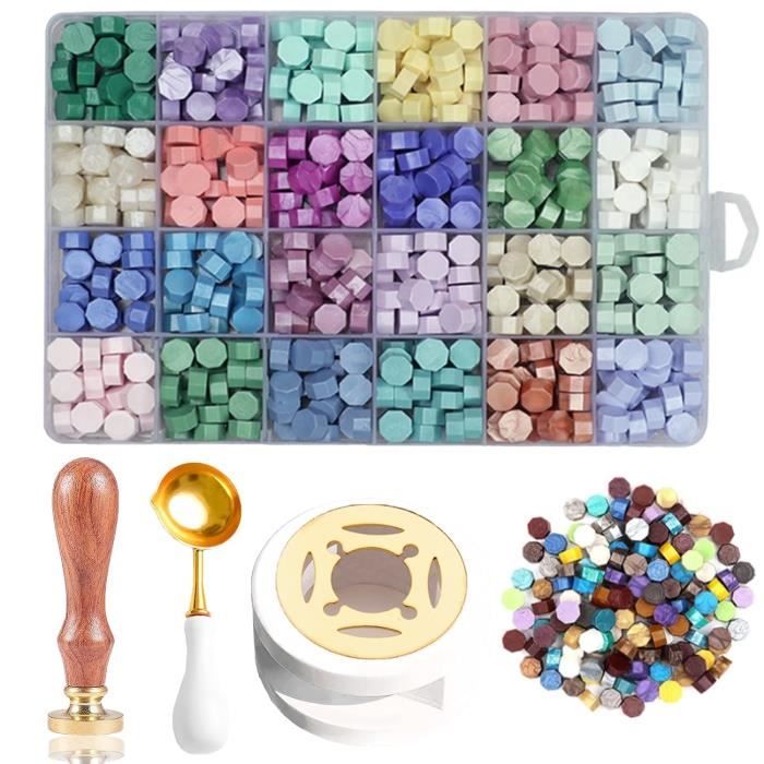 Kit De Cachet De Cire À Cacheter - Kit De Perles Pour Travaux Manuels ...