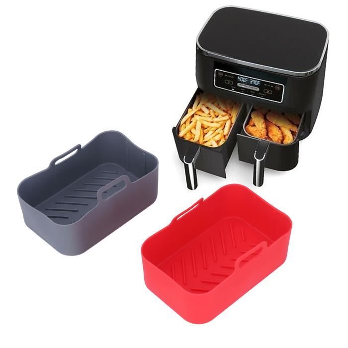 Pot De Friteuse En Silicone Réutilisable 2 Pièces Friteuse Silicone Pot ...