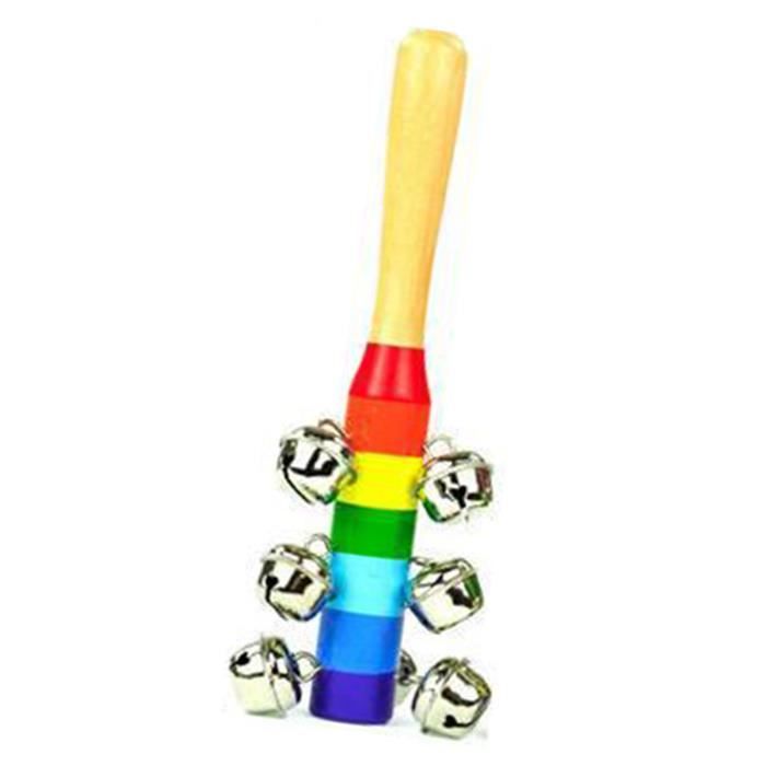 Garosa Jingle Rattle Bell Stick - Éducation Musicale pour Enfants ...